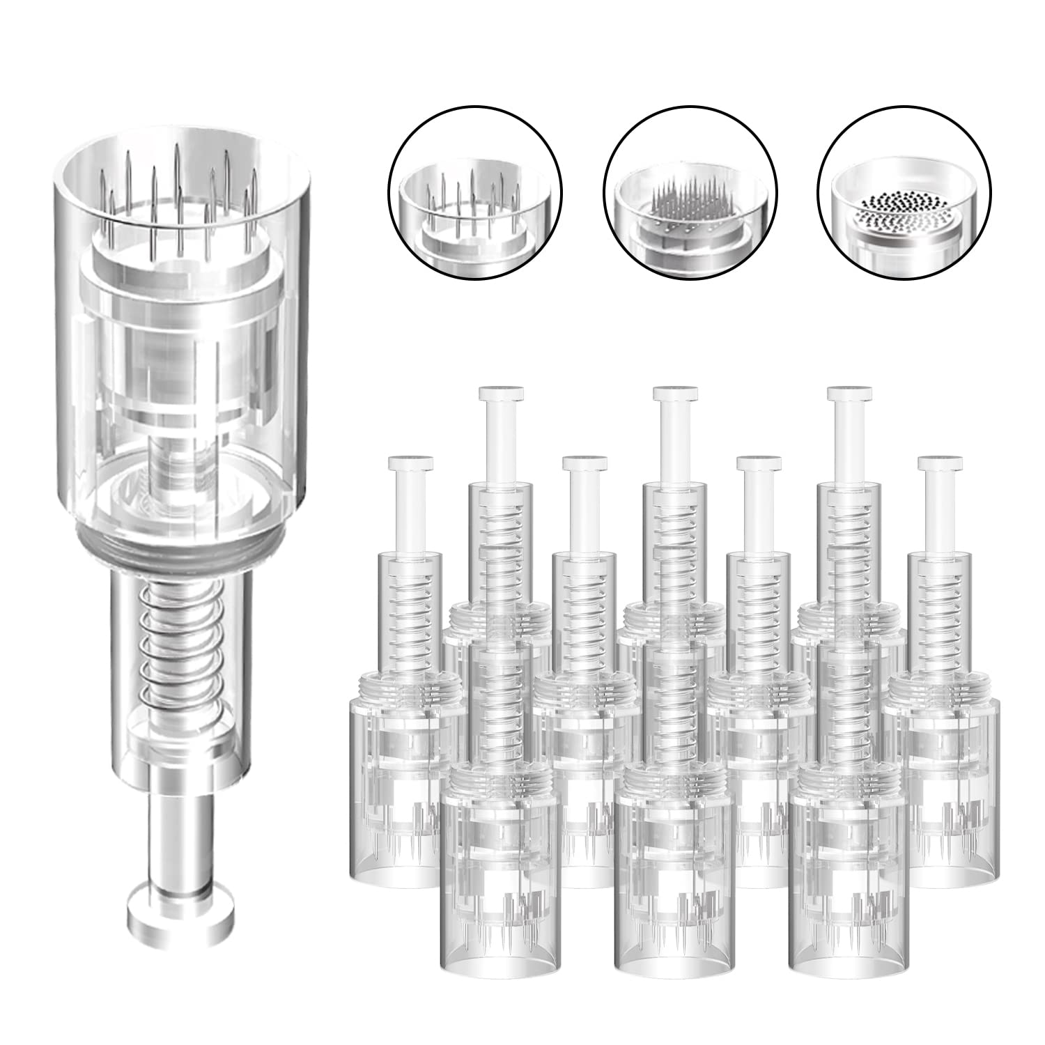 Cartridges Screw Port Disposable Replacement Parts 12Pins 10Pcs (12pin(10pcs))