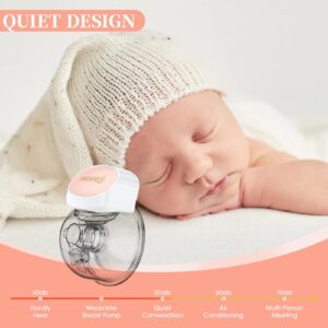 Wearable Breast Pump, Hands-Free Breast Pumps, Electric Breast Pump