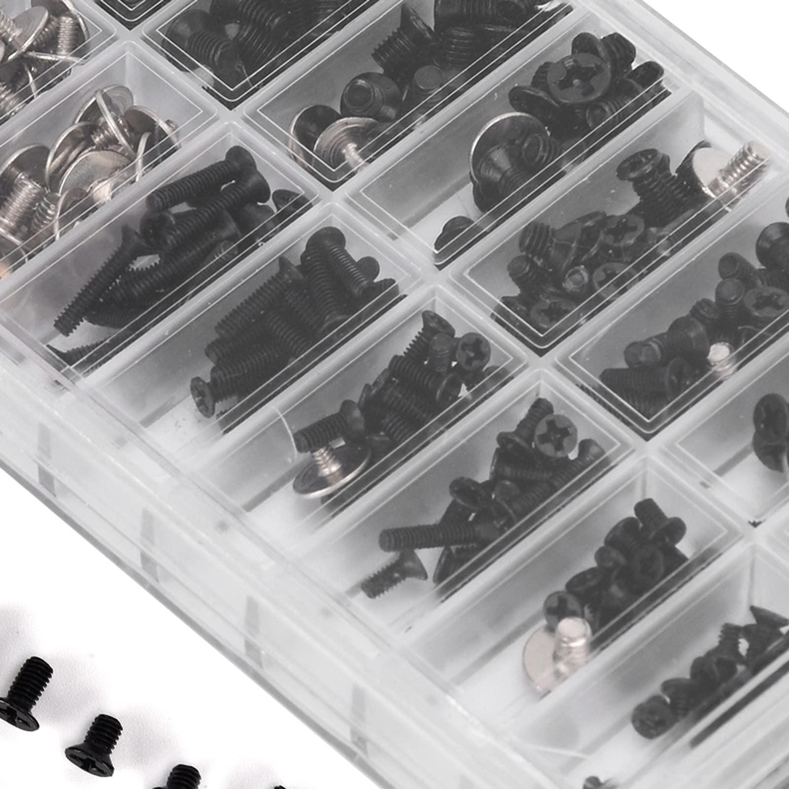 Screw Assortment Kit, 360Pcs Micro Repair Screws Multiple Sizes Durable for Electronic Product Maintain