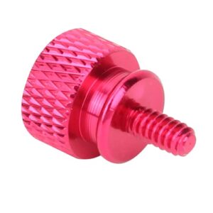 computer case thumb screws, easier to operate hand tighten screws for manual operation for repair mounting(pink)