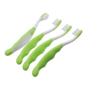 Kadielona Monond N-amboo Bulk Kids Toothbrush for 2-8 Years Extra Soft Bristle Pack of 12