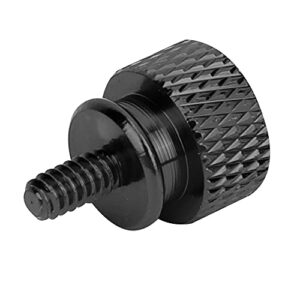 Thumb Screws, Aluminum Alloy Knurled Easier to Operate Thumbscrews for Manual Operation for Repair Mounting(Black)