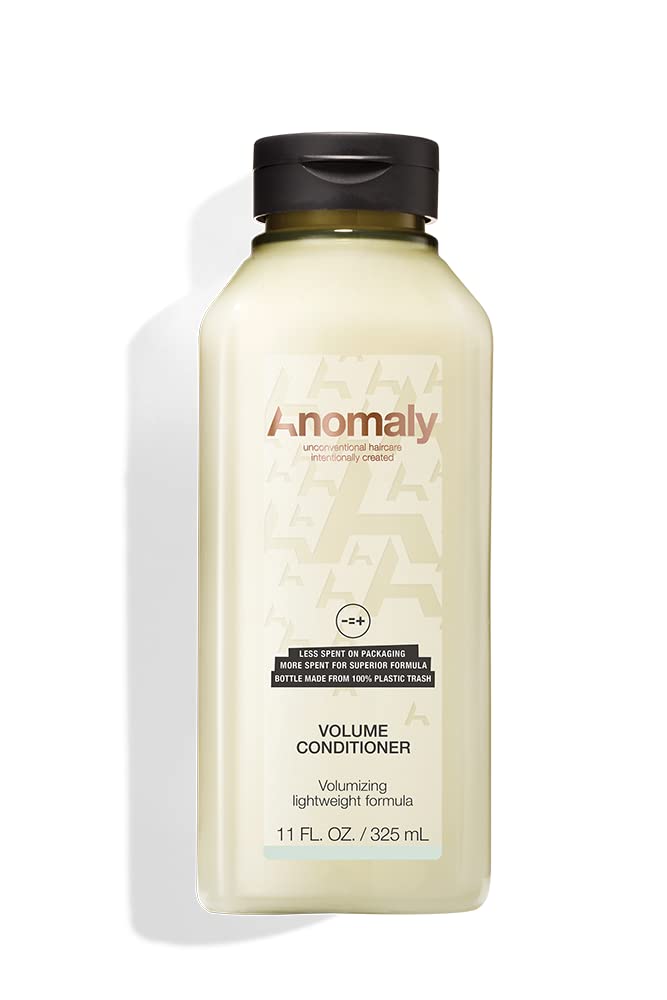 Anomaly Volume Conditioner for Thin & Fine Hair - Rice Protein & Bamboo | Vegan, Cruelty Free, 11 fl. oz