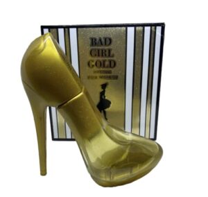 dolcy fragrances good girl glorious gold bad girl - girl shoe perfume eau de parfum spray for women, daytime and casual use, wonderful gift, feminine, 3.4oz / 100m