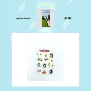 IZONE Kwon EUN BI Stickers 2021 Open The Door PVC Durable Waterproof Stickers Pack for Laptop for Phone Fanarter Collaboration Goods