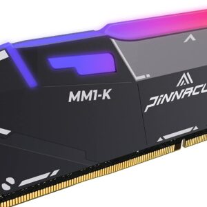 Timetec Pinnacle Konduit RGB DDR4 3600MHz PC4-28800 CL18-22-22-42 XMP2.0 Overclocking 1.35V Compatible for AMD and Intel Desktop Gaming PC Memory Module RAM (RGB Black, 64GB KIT(4x16GB))