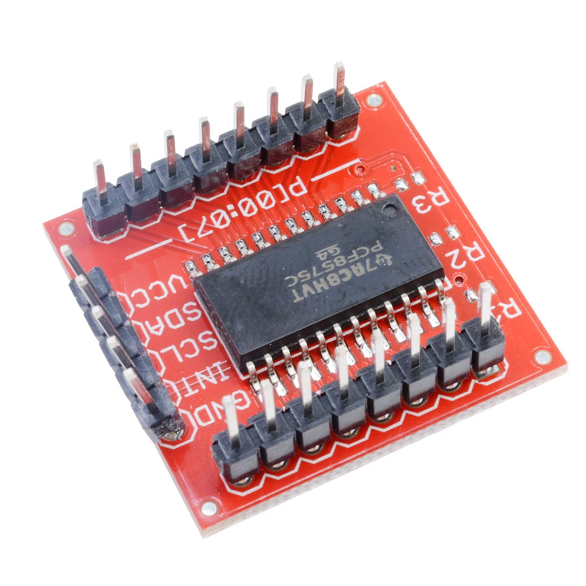 DKARDU PCF8575 IIC I2C PCF8575C Extension Shield Module 16-bit 400kHZ SMBus I/O Ports,with Dupont Cable,for Arduino