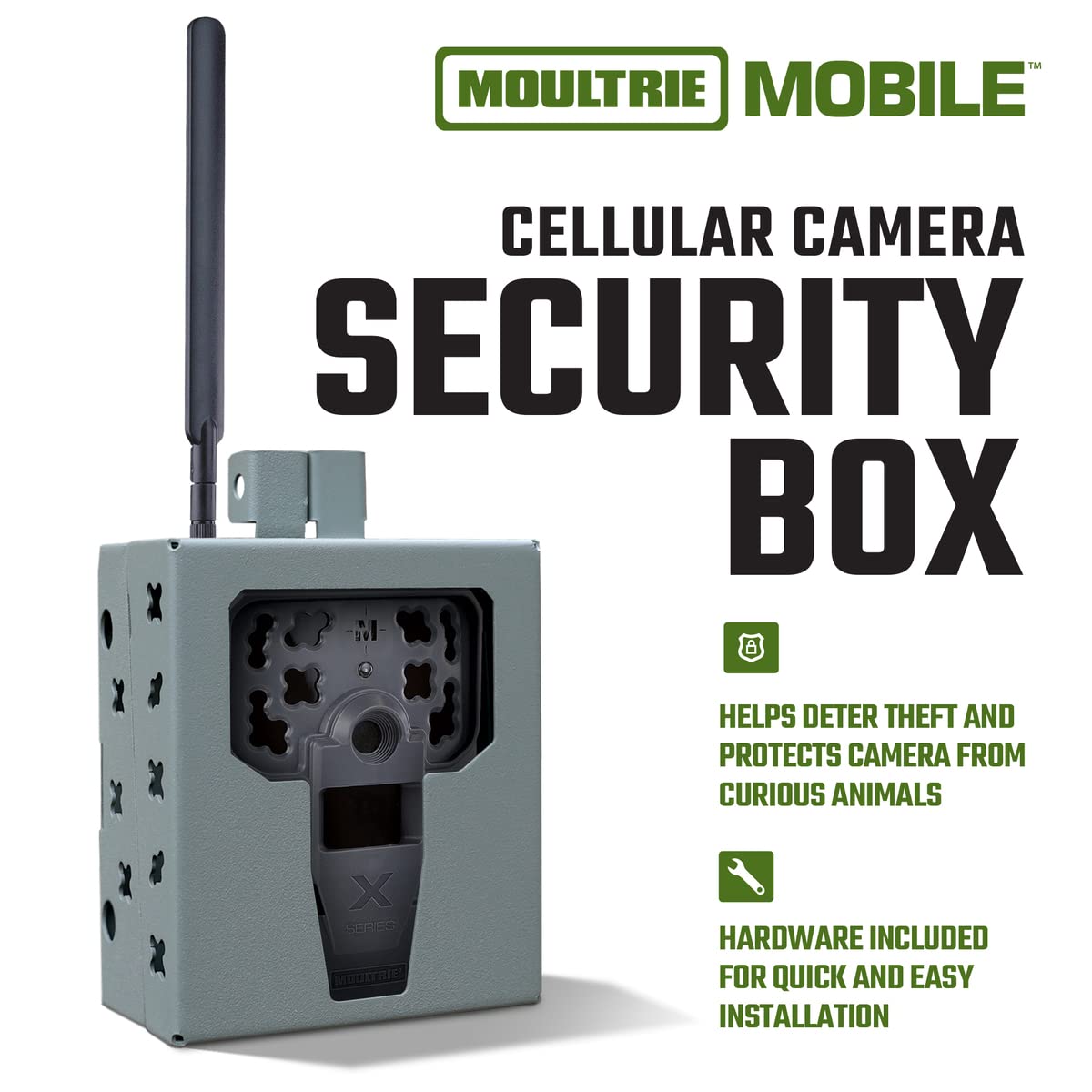 Moultrie Mobile Cellular Camera Security Box, 720p