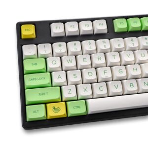 gliging 124 keys keycaps xda profile dye-sub personalized theme gaming keycap for cherry mx switch mechanical keyboard