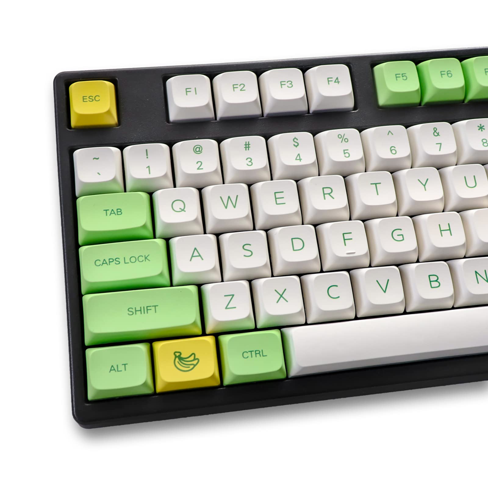 Gliging 124 Keys Keycaps XDA Profile Dye-Sub Personalized Theme Gaming Keycap for Cherry Mx Switch Mechanical Keyboard