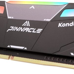 Timetec Pinnacle Konduit RGB DDR4 3600MHz PC4-28800 CL18-22-22-42 XMP2.0 Overclocking 1.35V Compatible for AMD and Intel Desktop Gaming PC Memory Module RAM (RGB Black, 64GB KIT(4x16GB))