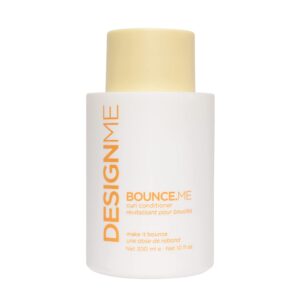 bounce.me curl conditioner by designme | curl-defining, added bounce, nourishing, anti-frizz formula for all curly hair types | boost shine & moisturising conditioner for curly hair