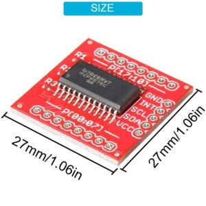 DKARDU PCF8575 IIC I2C PCF8575C Extension Shield Module 16-bit 400kHZ SMBus I/O Ports,with Dupont Cable,for Arduino