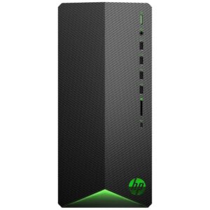 HP Pavilion Gaming Premium Desktop | AMD Ryzen 7-5700G 8-Core Upto 3.8GHz | 32GB RAM | 1TB SSD+1TB HDD | NVIDIA GeForce RTX 3060 | Windows 10 Home | Keyboard and Mouse | with Mouse Pad Bundle, Black