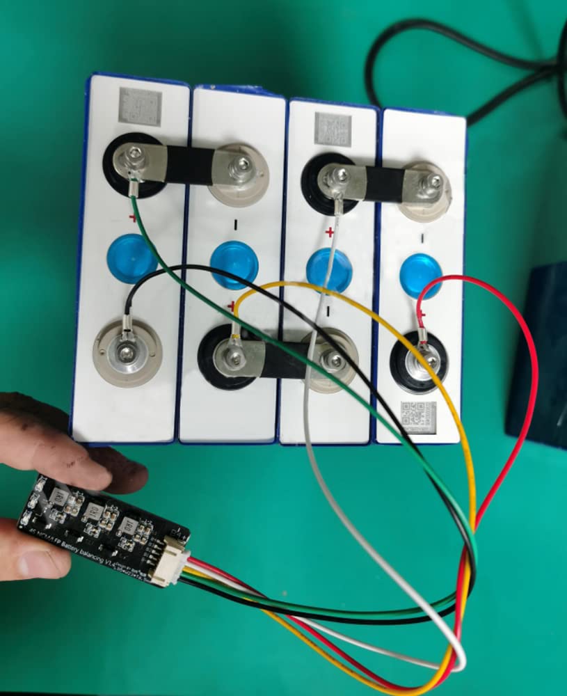 4S Li-ion Lipo Lifepo4 LFP Lithium Battery Active Equalizer Balancer BMS 1.2A Balance Energy Transfer Board Inductance Balancing Protection PCB