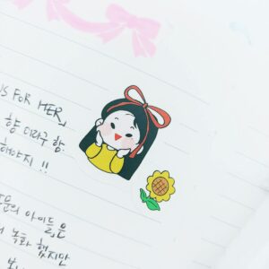 IZONE Kwon EUN BI Stickers 2021 Open The Door PVC Durable Waterproof Stickers Pack for Laptop for Phone Fanarter Collaboration Goods