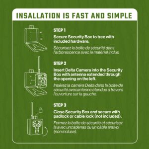 Moultrie Mobile Cellular Camera Security Box, 720p