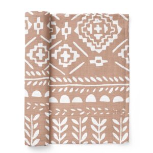 Mini Wander New Solid Color Swaddle Blankets (Wheat (Maple Sugar))