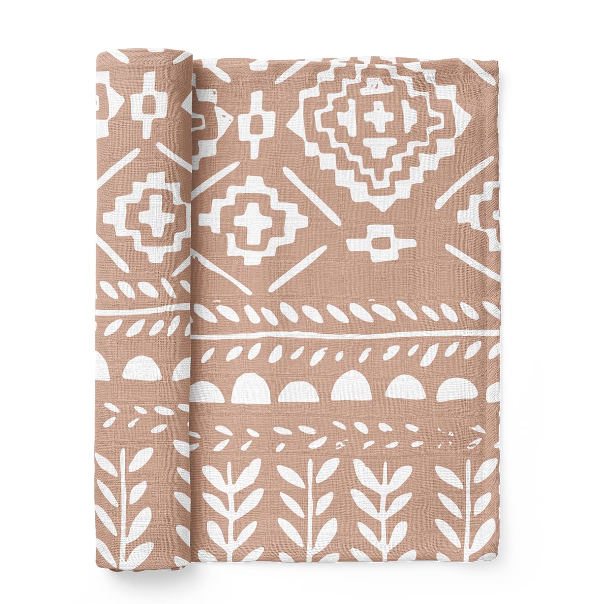 Mini Wander New Solid Color Swaddle Blankets (Wheat (Maple Sugar))