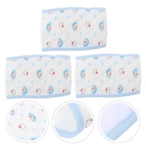 ARTIBETTER 3Pcs Cotton Baby Belly Band Baby Umbilical Cord Belly Band Breathable Cotton Navel Protection Belt for Infant Newborn