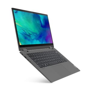 Lenovo Flex 5 14 2-in-1 Business Laptop 14" FHD IPS Touchscreen AMD Quad-Core Ryzen 3 4300U (Beats i7-10510U) 4GB RAM 256GB SSD AMD Radeon Graphics HDMI USB-C Dolby Win10 Pro Grey + HDMI Cable