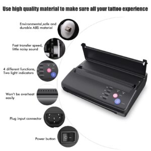 Tattoo printer Tattoo Stencil Printer for tattooing Tattoo Transfer Stencil Machine Thermal Copier Drawing Thermal Stencil Maker with 20 Tattoo Transfer Papers