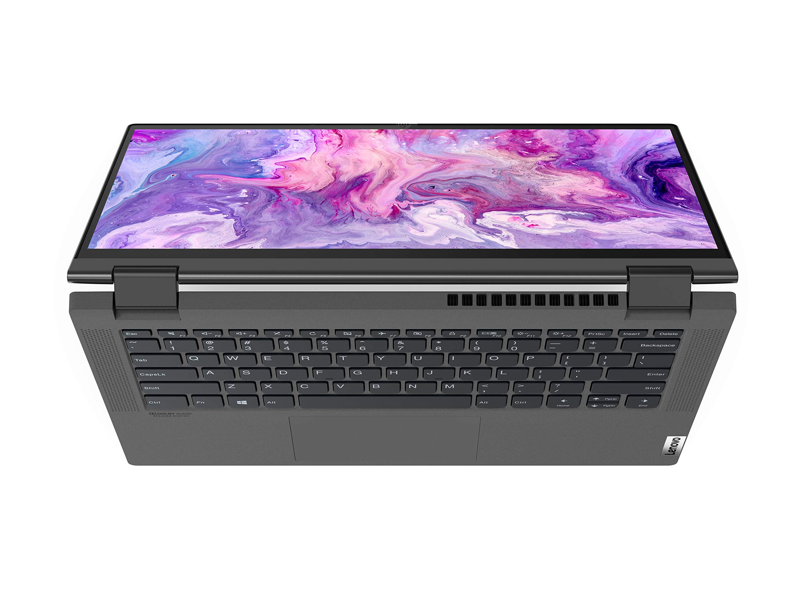 Lenovo Flex 5 14 2-in-1 Business Laptop 14" FHD IPS Touchscreen AMD Quad-Core Ryzen 3 4300U (Beats i7-10510U) 4GB RAM 256GB SSD AMD Radeon Graphics HDMI USB-C Dolby Win10 Pro Grey + HDMI Cable