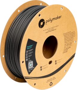 2.85mm(3mm) pa6-cf nylon filament 2.85 black, 500g carbon fiber nylon filament 2.85mm, polymaker polymide pa6-cf warp free nylon, print with 2.85mm openning 3d printers only