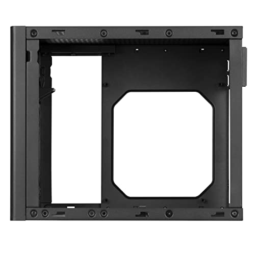 SilverStone Technology SUGO 16 Black Mini-ITX Small Form Factor case with All Steel Construction, SST-SG16B