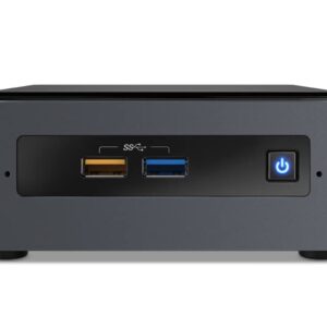 Intel NUC7CJYHN School & Business Mini Desktop (Intel Celeron J4005 2-Core, 8GB RAM, 1TB HDD (2.5), Integrated Graphics, WiFi, Bluetooth, 2xHDMI, SD Card, Win 11 Pro)