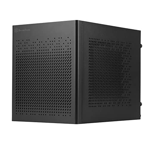 SilverStone Technology SUGO 16 Black Mini-ITX Small Form Factor case with All Steel Construction, SST-SG16B