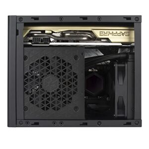 SilverStone Technology SUGO 16 Black Mini-ITX Small Form Factor case with All Steel Construction, SST-SG16B