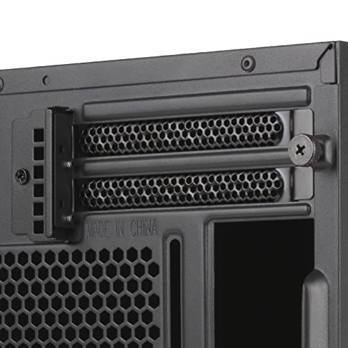 SilverStone Technology SUGO 16 Black Mini-ITX Small Form Factor case with All Steel Construction, SST-SG16B