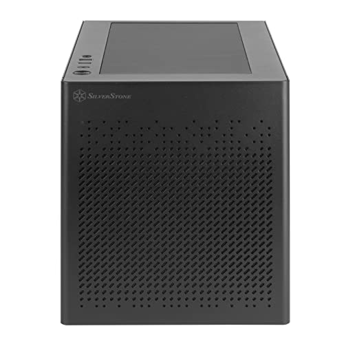 SilverStone Technology SUGO 16 Black Mini-ITX Small Form Factor case with All Steel Construction, SST-SG16B