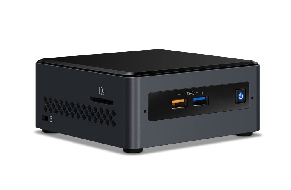 Intel NUC7CJYHN School & Business Mini Desktop (Intel Celeron J4005 2-Core, 8GB RAM, 1TB HDD (2.5), Integrated Graphics, WiFi, Bluetooth, 2xHDMI, SD Card, Win 11 Pro)