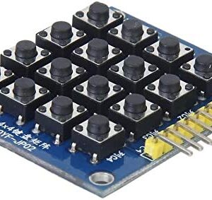 ZYM119 1pcs 4x4 Matrix Keyboard Module Board with 16 Keys MCU for Computer Circuit Board