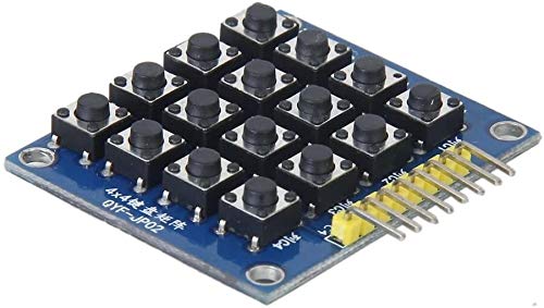 ZYM119 1pcs 4x4 Matrix Keyboard Module Board with 16 Keys MCU for Computer Circuit Board