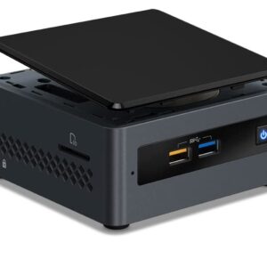 Intel NUC7CJYHN School & Business Mini Desktop (Intel Celeron J4005 2-Core, 8GB RAM, 1TB HDD (2.5), Integrated Graphics, WiFi, Bluetooth, 2xHDMI, SD Card, Win 11 Pro)