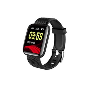 116 Plus Smart Watch 1.3 Inch Tft Color Screen Waterproof Sports Smart Watch, Black