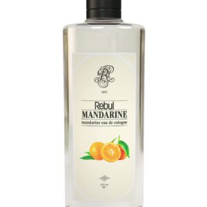 Rebul Mandarine Eau De Cologne Bodrum Clementine Scent with Fresh Citrus and Mysterious Purple African Violet and White Peach Cologne Splash (9.1 Fl Oz)