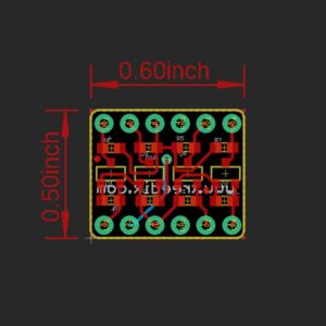 Treedix 10PCS Logic Level Converter Module 4 Channel IIC I2C 3.3V to 5V Bi-Directional Shifter Module for SPI Bus Signals Serial Compatible with Arduino