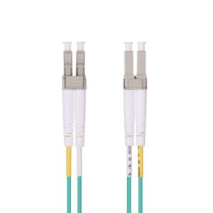 2 Pack 10Gb Multimode Module with 5m OM3 LC to LC Fiber Cable, 10GBase-SR SFP+ LC Transceiver Compatible for Cisco SFP-10G-SR, Meraki, Ubiquiti UF-MM-10G, Mikrotik, Netgear,D-Link,TP-Link and More