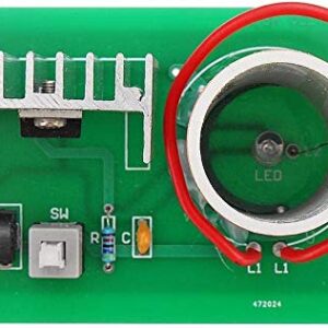 ZYM119 Auto-Installing Combination Assembled Tesla Coil Mini Plasma 15W 2A DC 15-24V Module Circuit Board