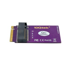 10Gtek NGFF M.2 PCIe NVMe SSD Extender, M Key