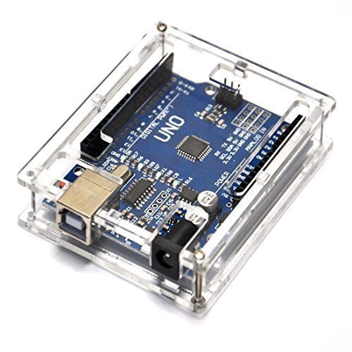 Gikfun Prototype Shield DIY Kit, Uno R3 Case,9v Battery Holder Compatible with Arduino UNO R3