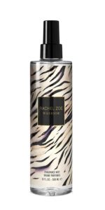 rachel zoe warrior fragrance mist - body spray for women - body mist with magnolia, mandarin, and rose notes - womens hair and body fragrance - 10 oz