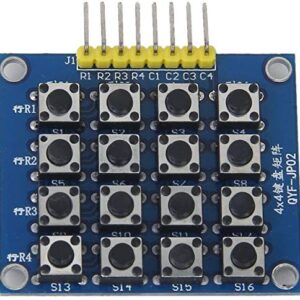 ZYM119 1pcs 4x4 Matrix Keyboard Module Board with 16 Keys MCU for Computer Circuit Board