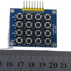 ZYM119 1pcs 4x4 Matrix Keyboard Module Board with 16 Keys MCU for Computer Circuit Board