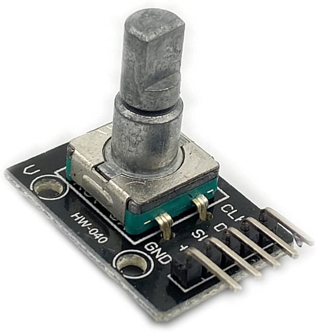 YUNIQUE USA 2 Pieces Rotary Encoder Module KY-040 for Raspberry Pi and Arduino