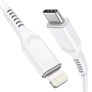 1ft usb c to lightning cable, 2pack iphone fast charger cable usb-c power delivery charging cord for apple iphone 12 11 pro max xs xr x 5 6 7 8 plus se, ipad air/mini